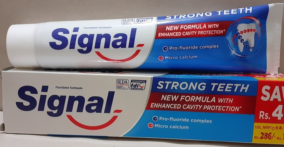 Signal Toothpaste, Herbal / Charcoal / Triple Protection. 120g/160g ...
