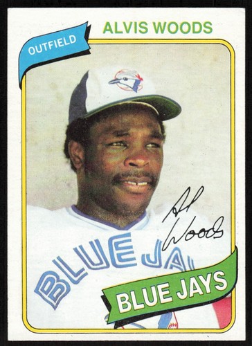1980 Topps Alvis Woods Toronto Blue Jays #444 | eBay