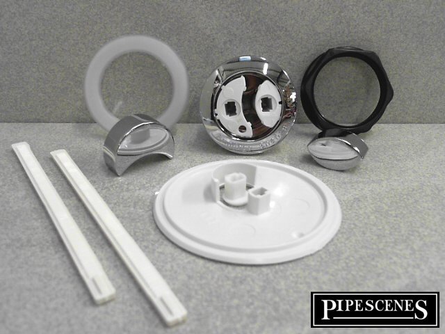 Ideal Standard EV344AA & EV201AA Armitage Shanks Dual Flush Push Button ...