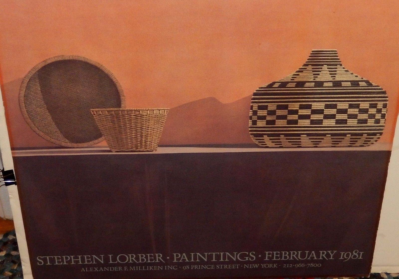 STEPHEN LORBER ALEXANDER F. MILLIKEN COLOR POSTER | eBay