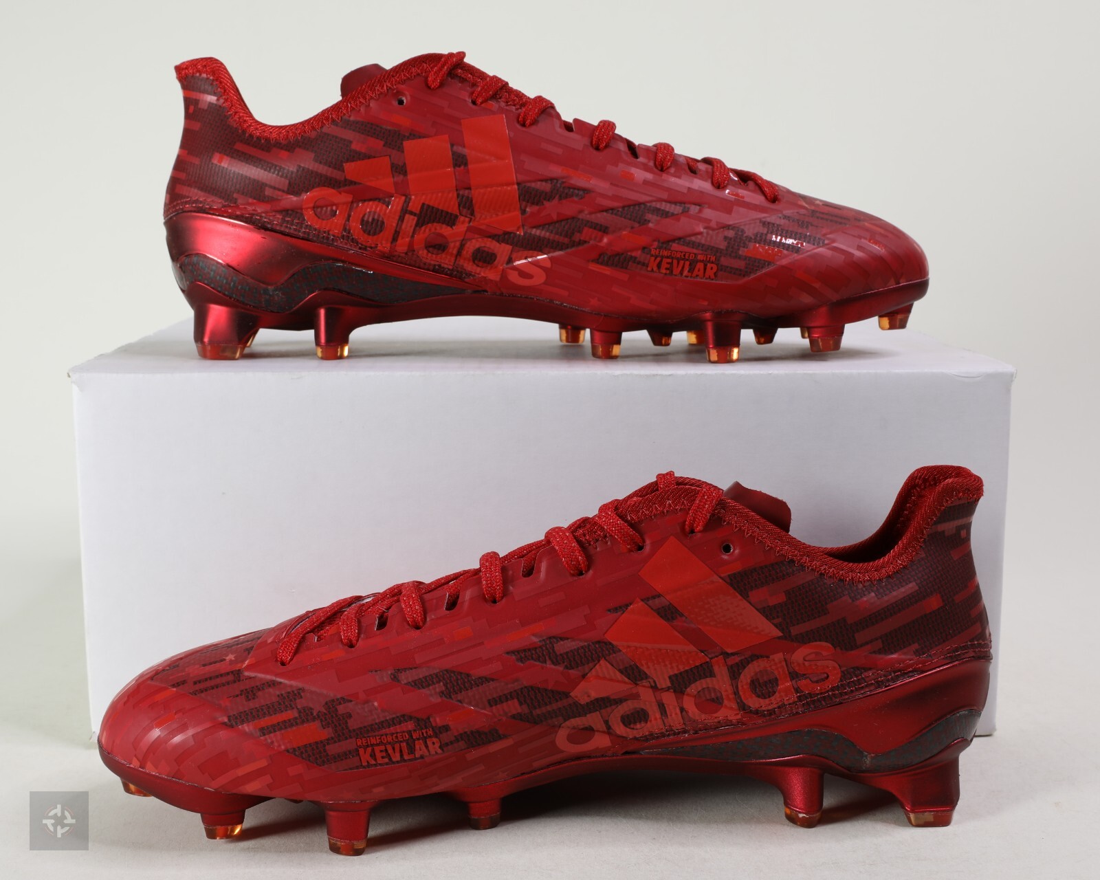 Adidas Adizero 5-Star 6.0 Kevlar Red Football Cleats Men's Size 9 ...