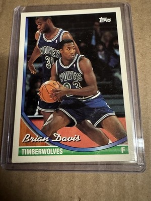 Brian Davis 1993-94 Topps NBA Basketball Card #269 SKU:756 | eBay UK