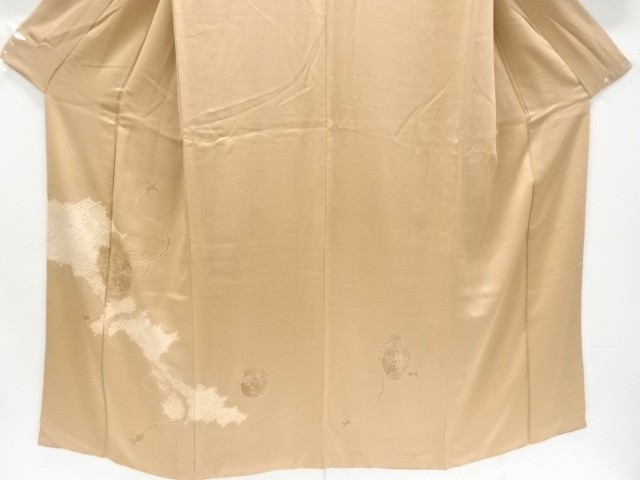 09245# JAPANESE KIMONO / ANTIQUE KIMONO / SILK / SHIBORI / FLOWER VASE ...