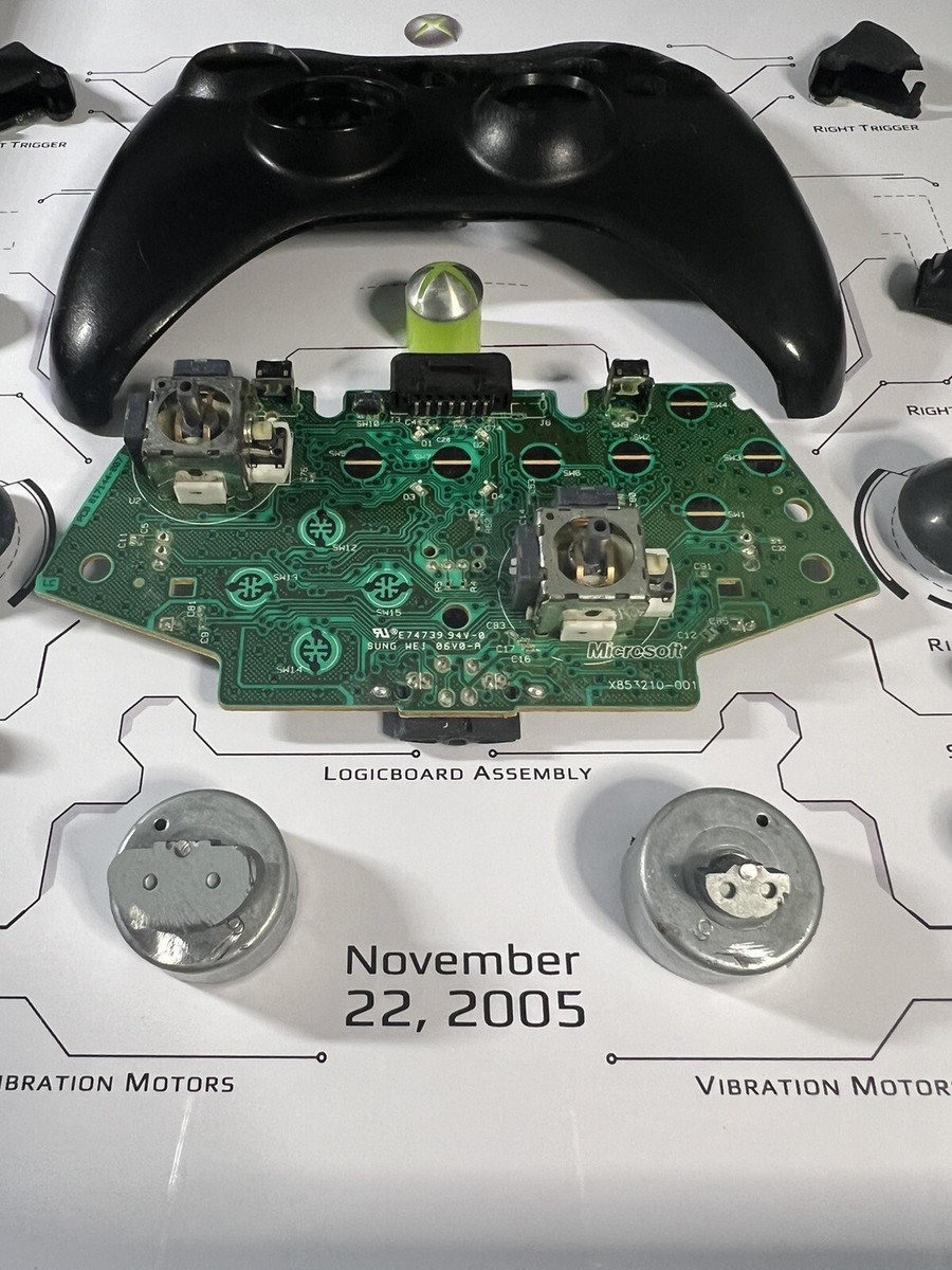 Xbox 360 Controller Designs Template Green Game Controller Template