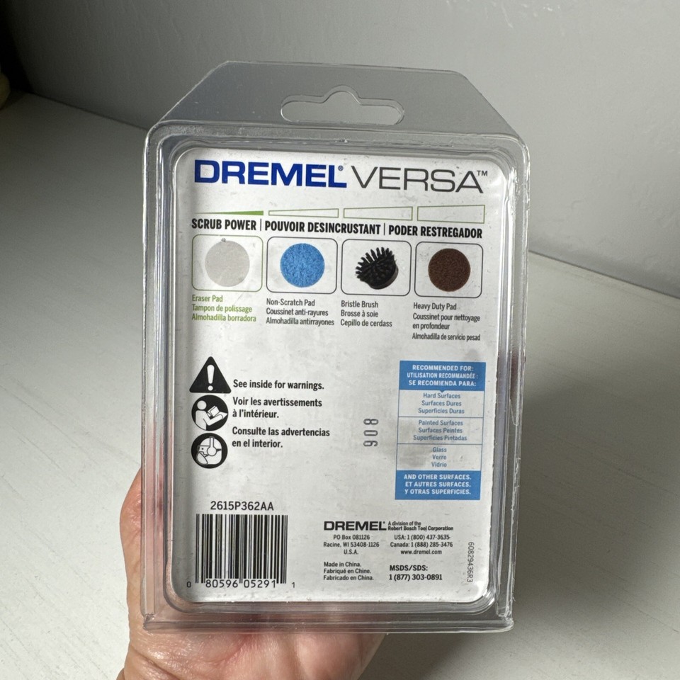 NEW DREMEL PC362-3 PACK Of 3 Versa POWER CLEANING Eraser Pads 2.5 ...