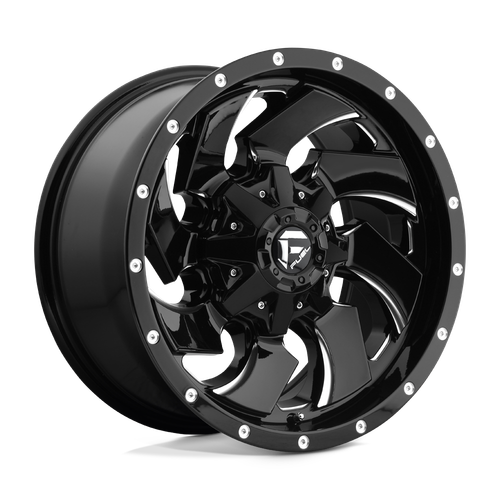 Fuel D574 Cleaver Gloss Black Milled Rim: 22x10, 6x135/6x139.7/6x5.5 ...