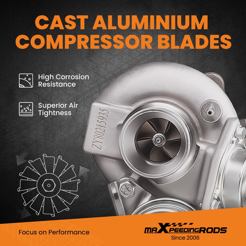 TD04L-14T Turbo Turbocharger for Volvo 04-07 S60 V70 04-06 S80 XC70 210 ...