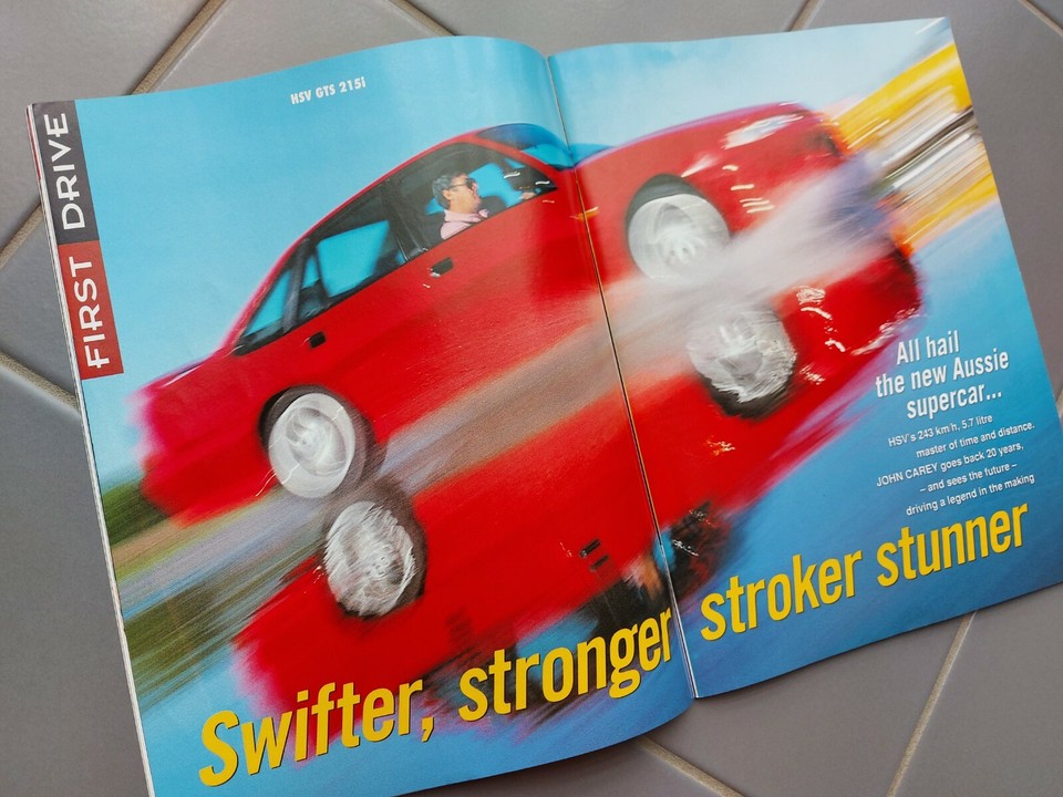 Wheels Mag Apr 1994 HSV VR GTS 215i Holden Commodore | eBay Australia