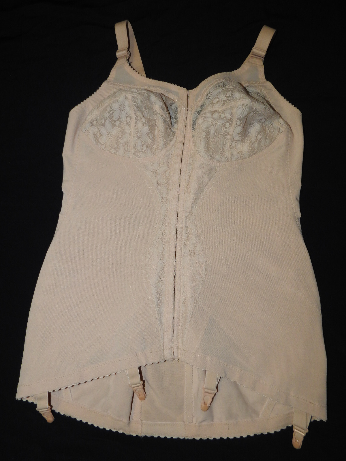 RARE!Vtg Triumph open bottom girdle corselette front … - Gem
