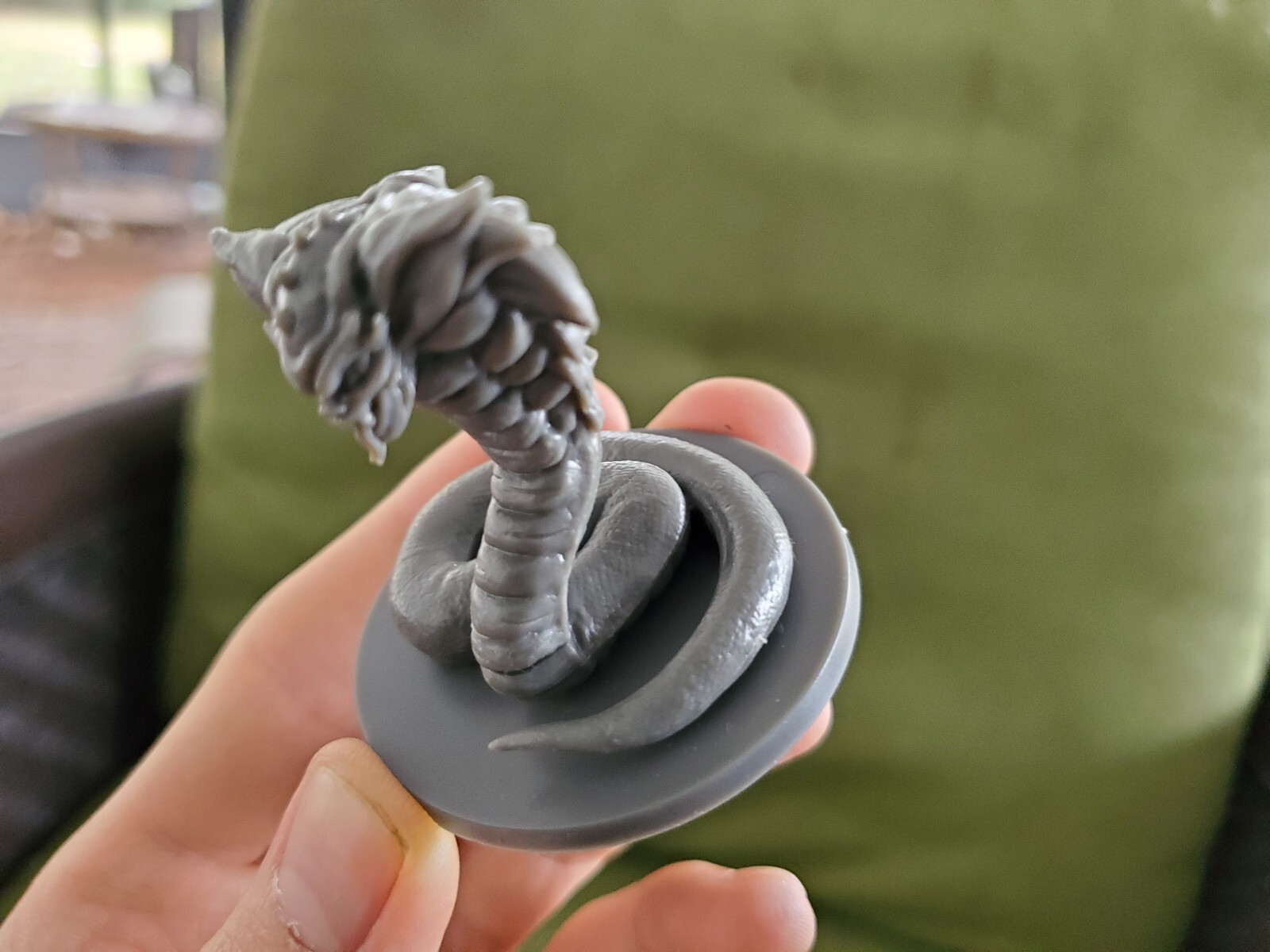 Naga Large 2" x 2" Mini Miniature Figure Dungeons & Dragons Pathfinder ...