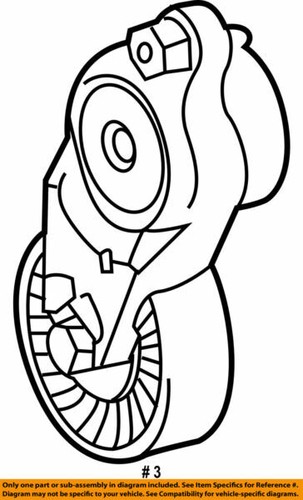 16620-36030 Toyota Tensioner assy, v-ribbed belt 1662036030, New ...