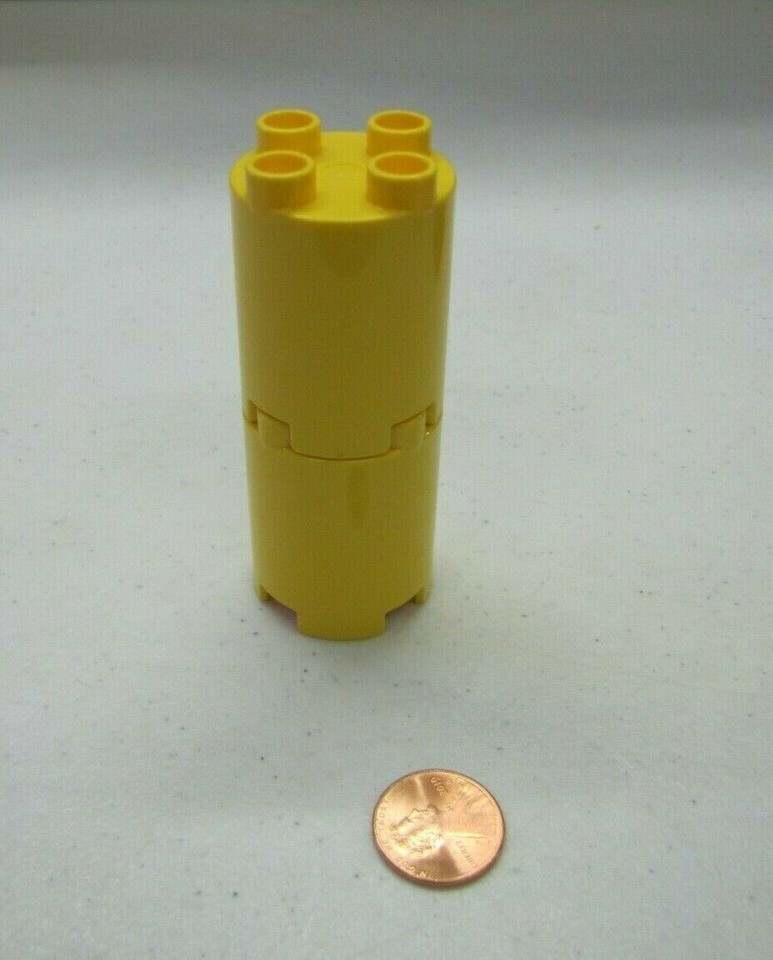 Lego Duplo 2 Yellow Cylinder Cylinders 2X2 Colors Building Blocks | eBay
