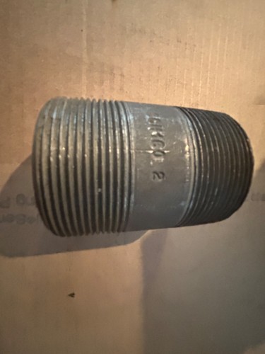 3 pcs lot 2” x 3” in. XXH A106B TBE Pipe Nipple, Seamless Black Steel ...