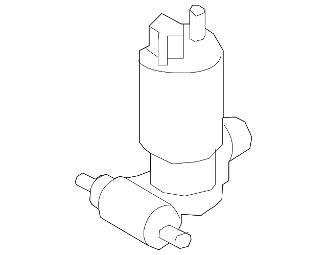 Genuine Nissan Washer Pump 28920-EL00A | eBay