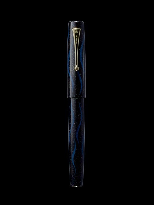 Namiki Aya Collection Fountain pen Limpid Stream 30゜nib M Resin Urushi ...