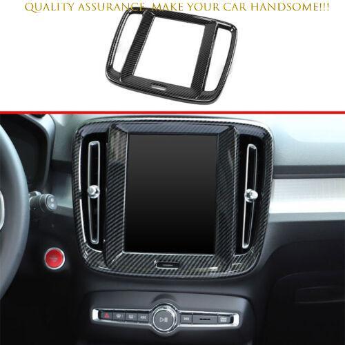 For Volvo XC40 2019-2024 Carbon Fiber Center Console Navigation Screen ...