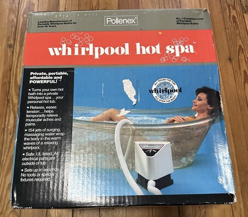 Pollenex WB700 Whirlpool Hot Spa Tub Water Relieve Aching Sore Muscle ...
