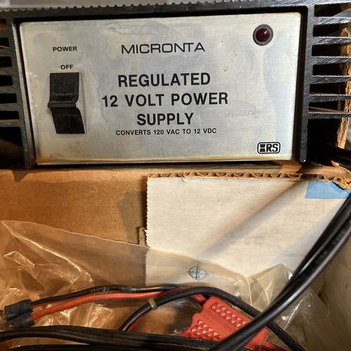 Micronta Regulated 12V Power Supply 22-120A 13.8 VDC 2.5A | eBay