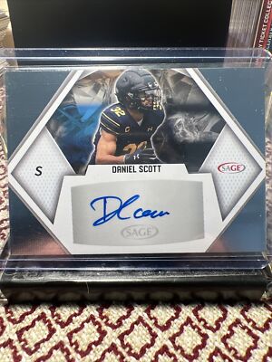 2023 Daniel Scott SAGE Low Series Silver Auto #A-DS RC Colts | eBay
