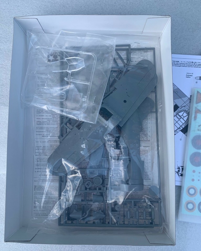 Tamiya Brewster B-339 Buffalo Plastic Model Airplane Kit #61094 scale 1 ...