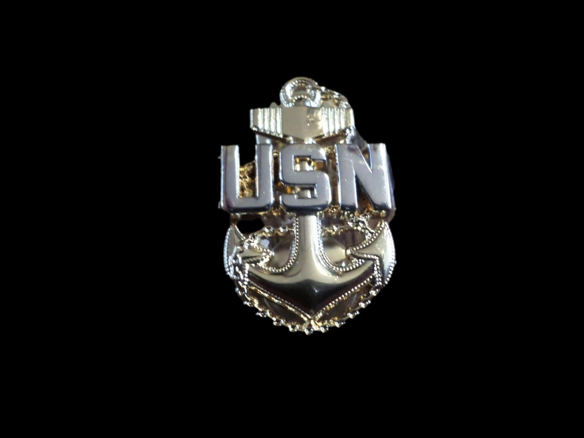 Us Navy Master Chief Petty Officer E9 Mcpo Pin Ebay