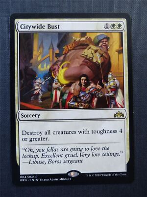 Citywide Bust - Mtg Magic Cards #18I | eBay