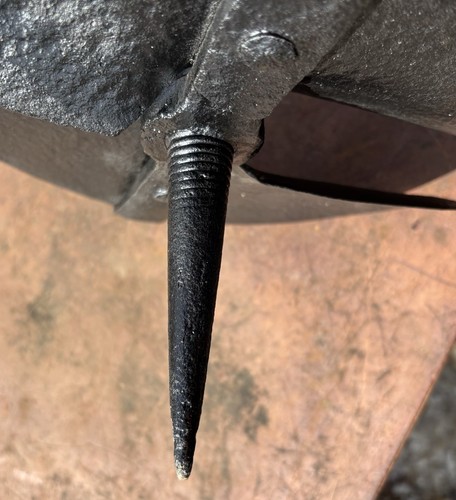 Antique Hand Forged Earth Hole Auger Manual Post Hole Digger ...