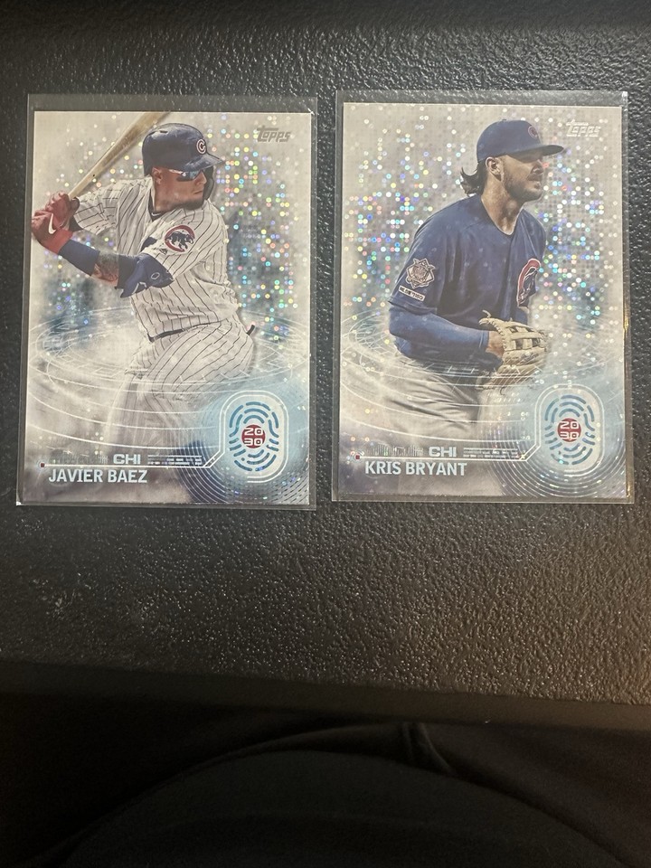Javy Baez And Kris Bryant Topps 2020 “T2030” Series Cards 2 Cards | eBay