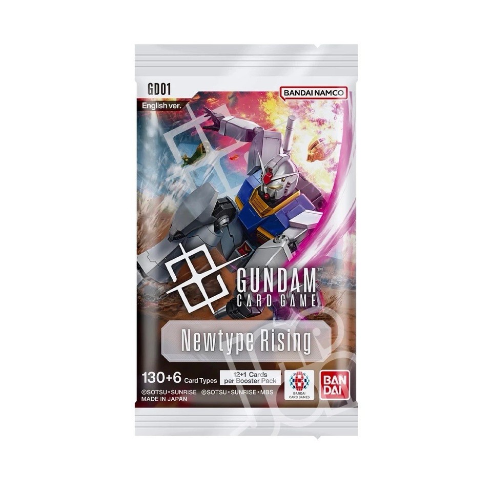 Gundam Card Game Newtype Rising GD01 Display - 24 Booster - English ...