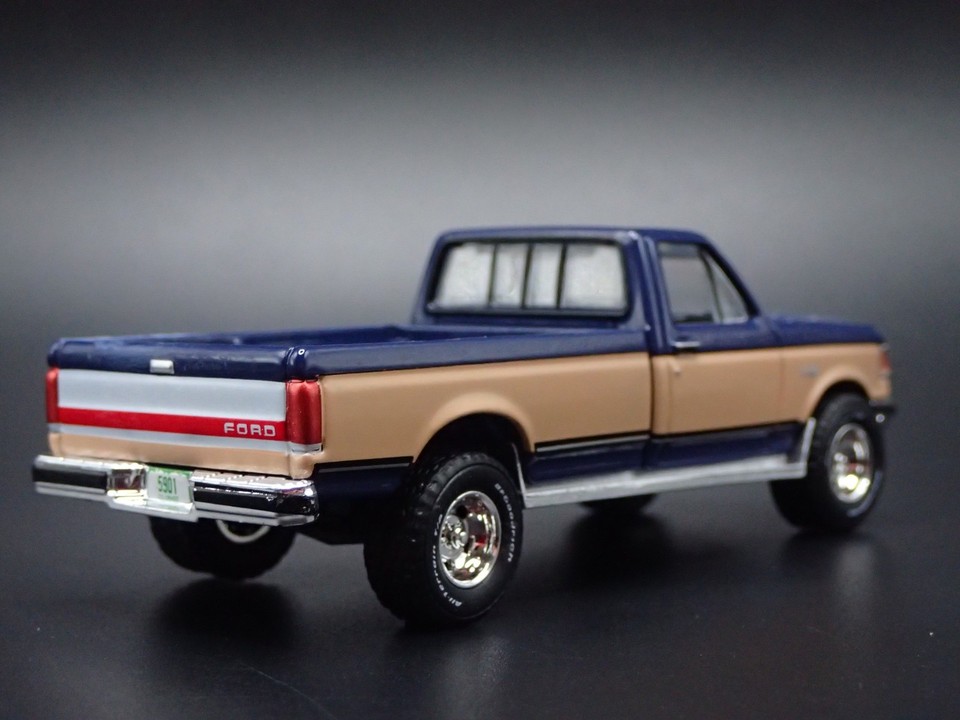 1987 87 FORD F150 XLT LARIAT PICKUP TRUCK 1:64 SCALE DIORAMA DIECAST ...