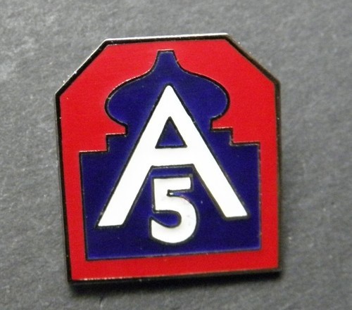 FIFTH 5th ARMY NORTH US MILITARY LAPEL PIN BADGE 1 INCH WWII | eBay