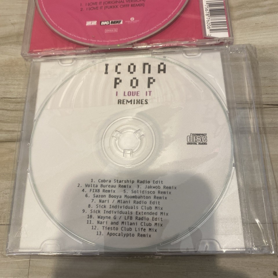 ICONA POP feat. CHARLI XCX - I LOVE IT IMPORT NEW & I LOVE IT REMIXES 2 ...