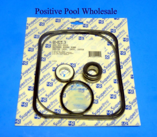 Hayward Super Pump Seal Kit Series 1600/2600/2600X GOKIT3 for sale ...