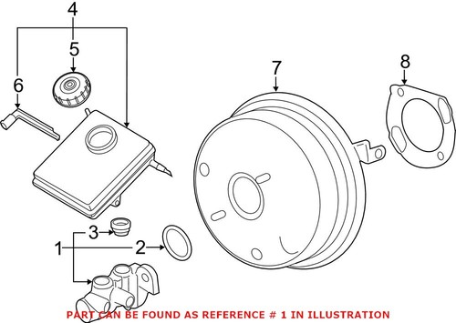 Genuine OEM Brake Master Cylinder For BMW 34336871455 | eBay