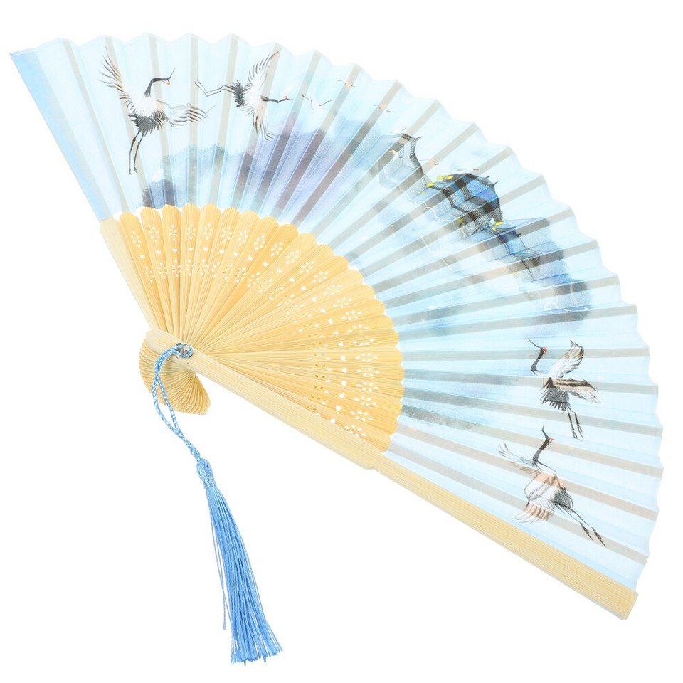 Folding Fan Chinese Style Hand Held Fan Bamboo Traditional Chinese ...