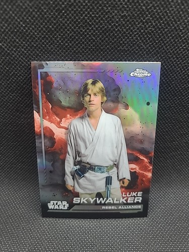 LUKE SKYWALKER 2024 TOPPS CHROME REFRACTOR #104 STAR WARS | eBay