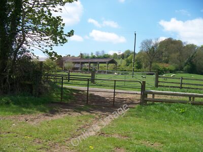 Photo 12x8 Footpath meets road Ilmington The footpath from Longdon ...