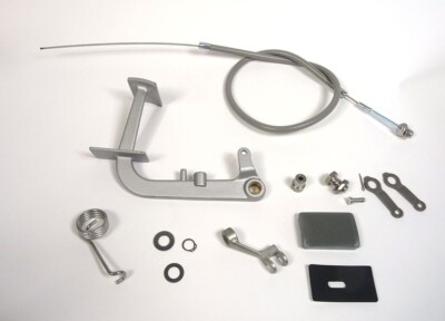 Lambretta rear brake pedal kit with grey rubber cable Series 3 MB | eBay