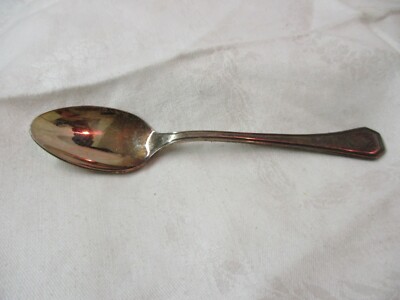 Vintage Germany WMF 60 Hotel silver plate 5 O'Clock spoon monogram ...