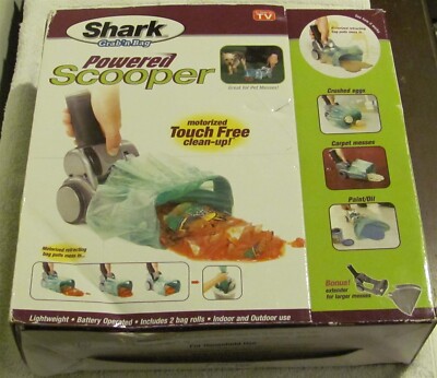 SHARK Grab 'n Bag Powered Scooper Motorized Touch-free Clean-up Model ...