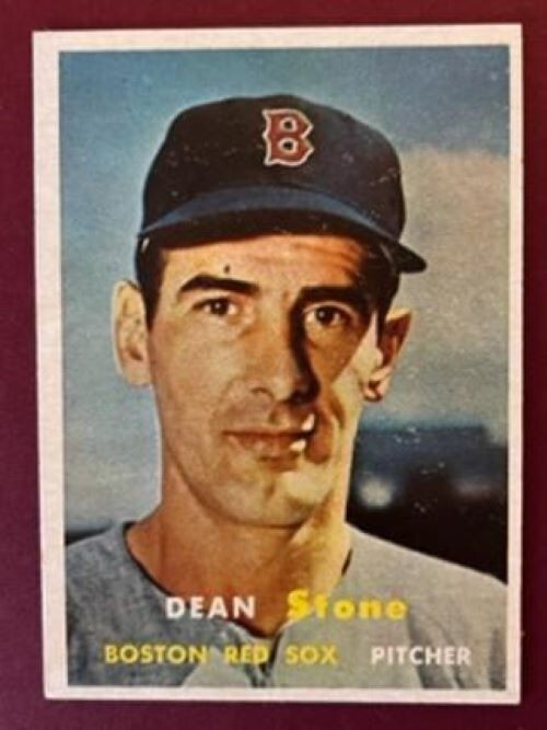 1957 Topps Baseball #381 Dean Stone NM-MT | eBay