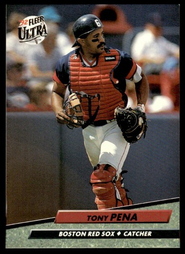 1992 Fleer Ultra #18 Tony Pena Boston Red Sox | eBay