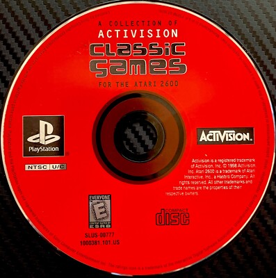 Activision Classics (Sony PlayStation 1, 1998) Disc Only Tested And ...