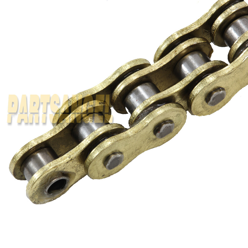 Gold 520x110 O-Ring Drive Chain ATV Motorcycle MX 520 Pitch 110 Links ...