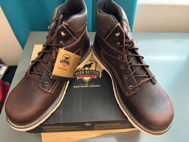Irish Setter safety boots, Steel Toe, electric Hazard, Model 83666 Size ...