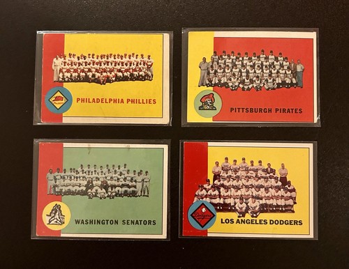 1963 Topps Team Cards - Lot of 4 | eBay