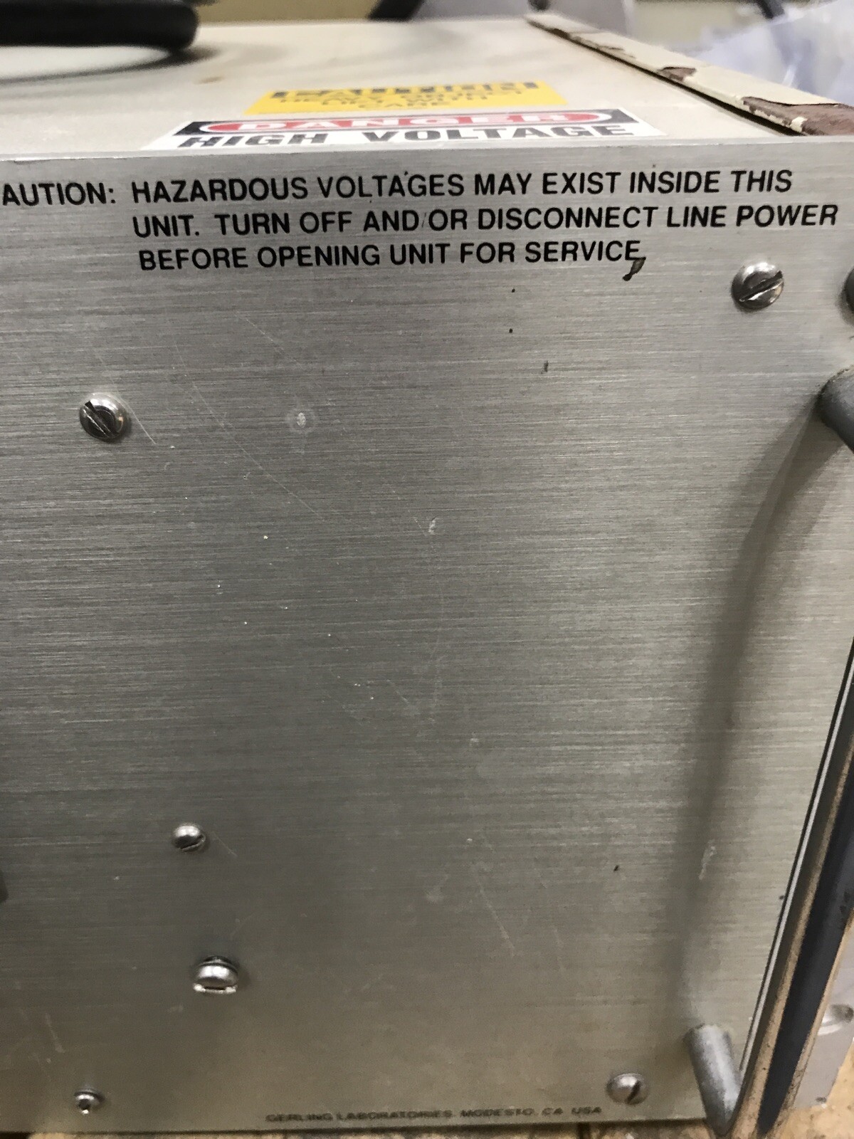 17305-01 AGL Gerling Microwave Power Source,Gasonics Aura 3010 AWD-D-1 ...
