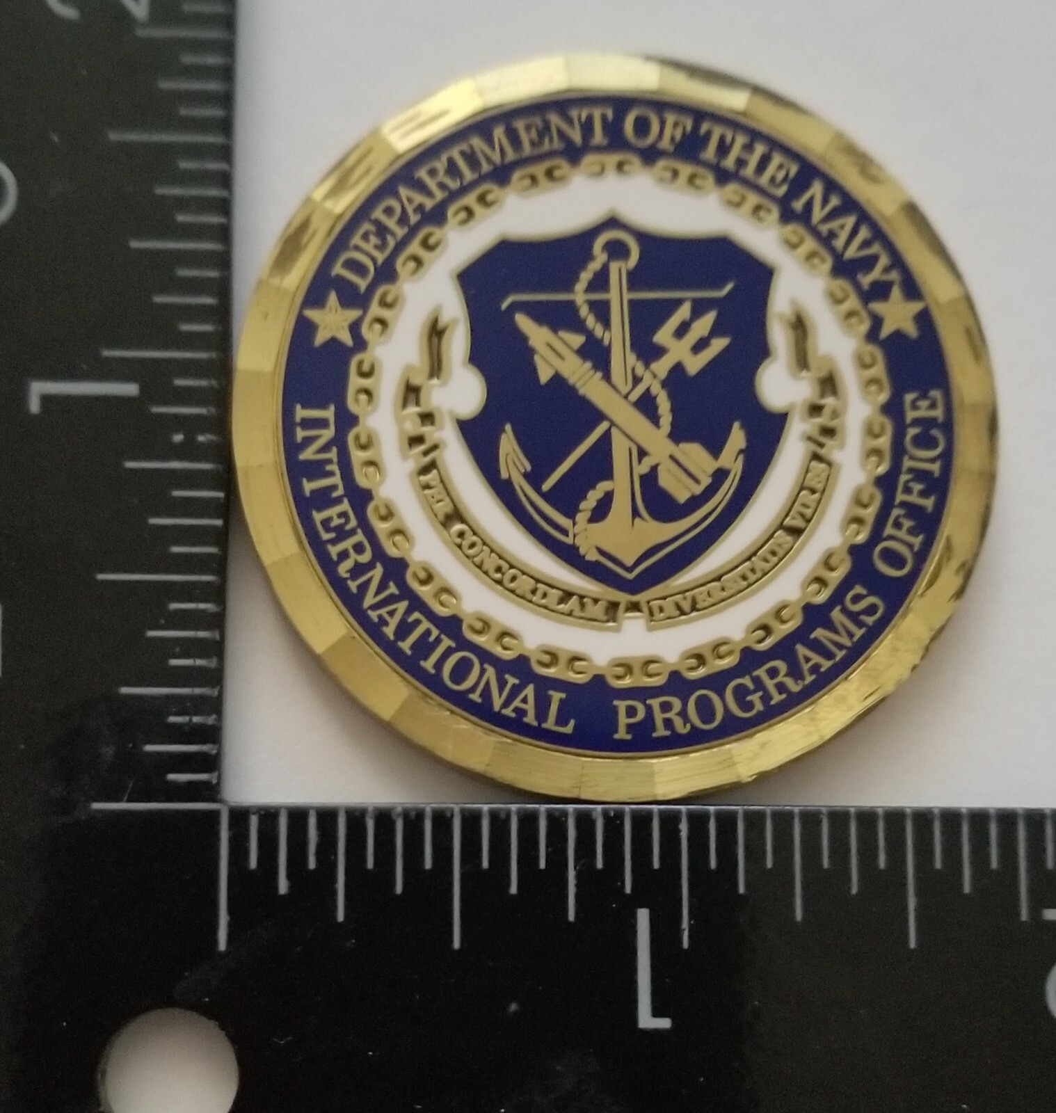 USN US Navy Department of the Navy International Programs Office Challenge Coin | eBay