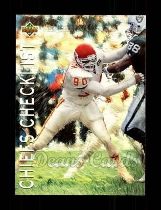 1993 Upper Deck #71 Neil Smith Kansas City Chiefs Team Nebraska 8 - NM ...