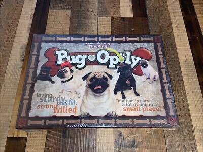 Pug-opoly Dog Monopoly-Like Board Game - NEW | eBay